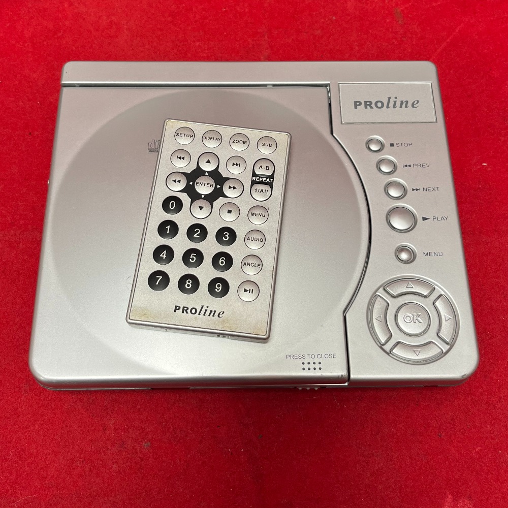 Pre-owned PROLINE DVDP270W Portable DVD Player - Own4Less